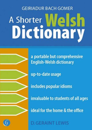 A Shorter Welsh Dictionary by D. Geraint Lewis – National Library of ...