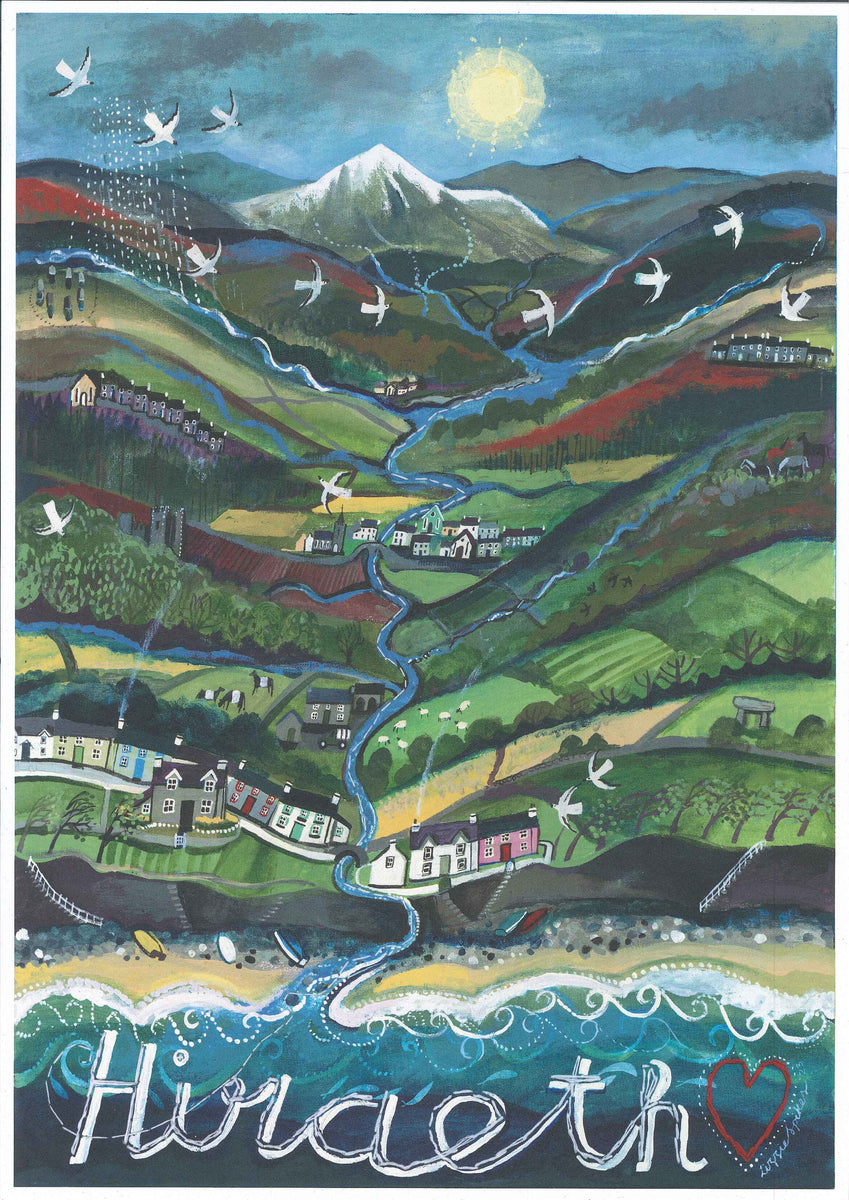'Hiraeth Cymru' Poster by Lizzie Spikes – National Library of Wales ...