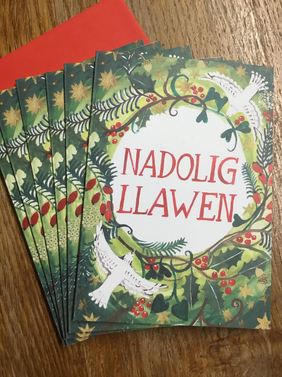 'Nadolig Llawen Colomennod' Christmas Cards by Lizzie Spikes – National ...