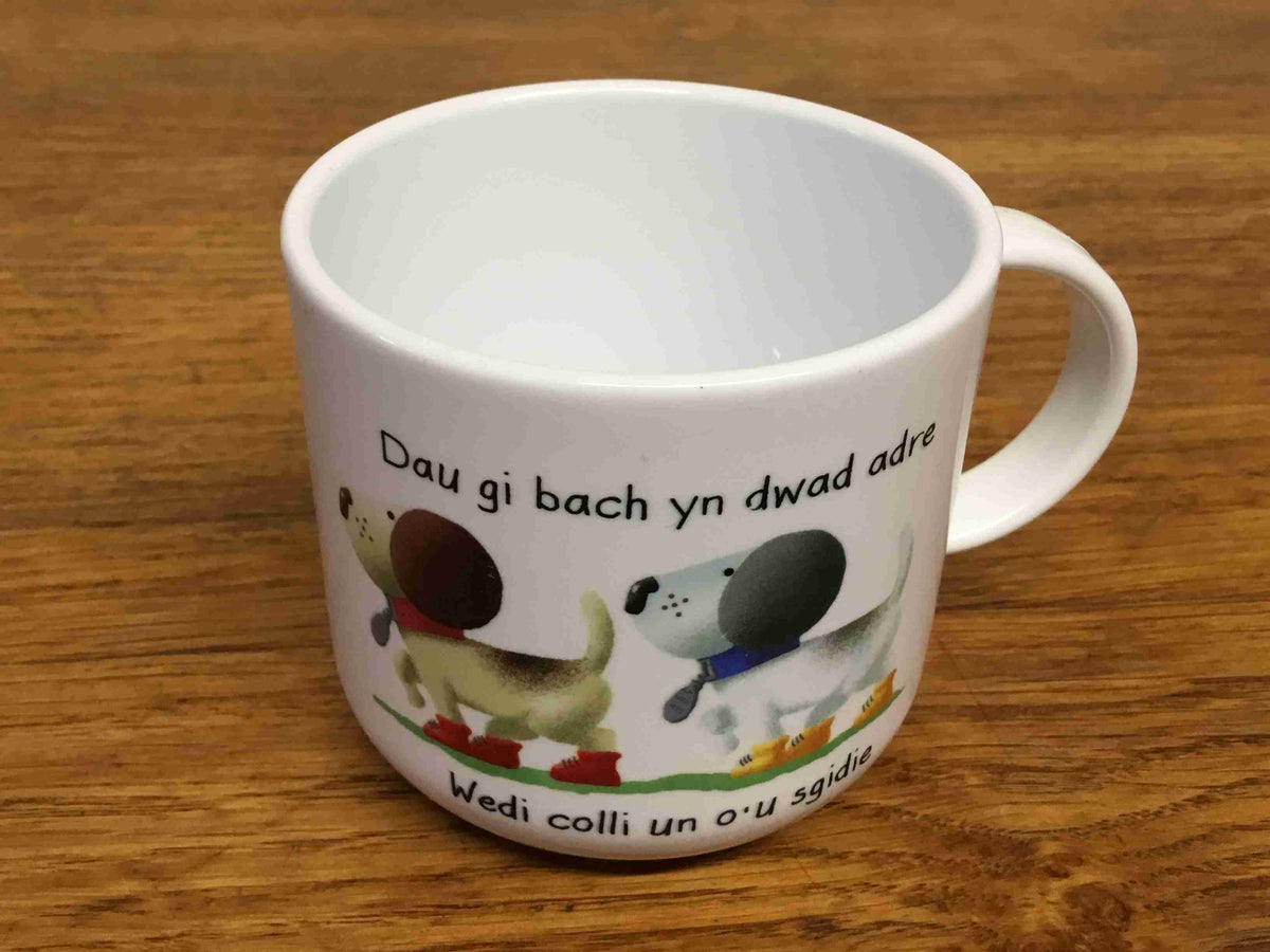 Melamine Nursery Rhyme cup 'Dau dderyn bach'.. – National Library of ...